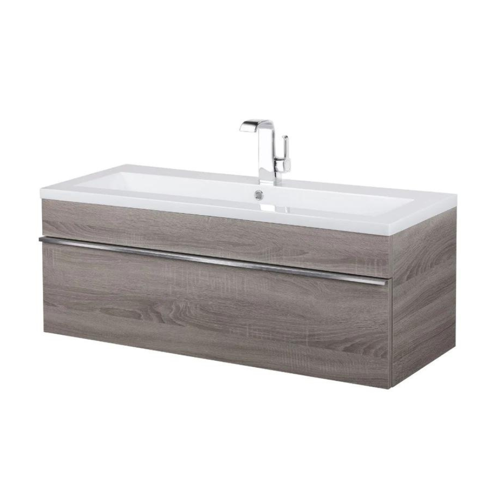 Cutler Trough 42” Dorato Wall Mount Vanity FV TR DORATO42 — Rise