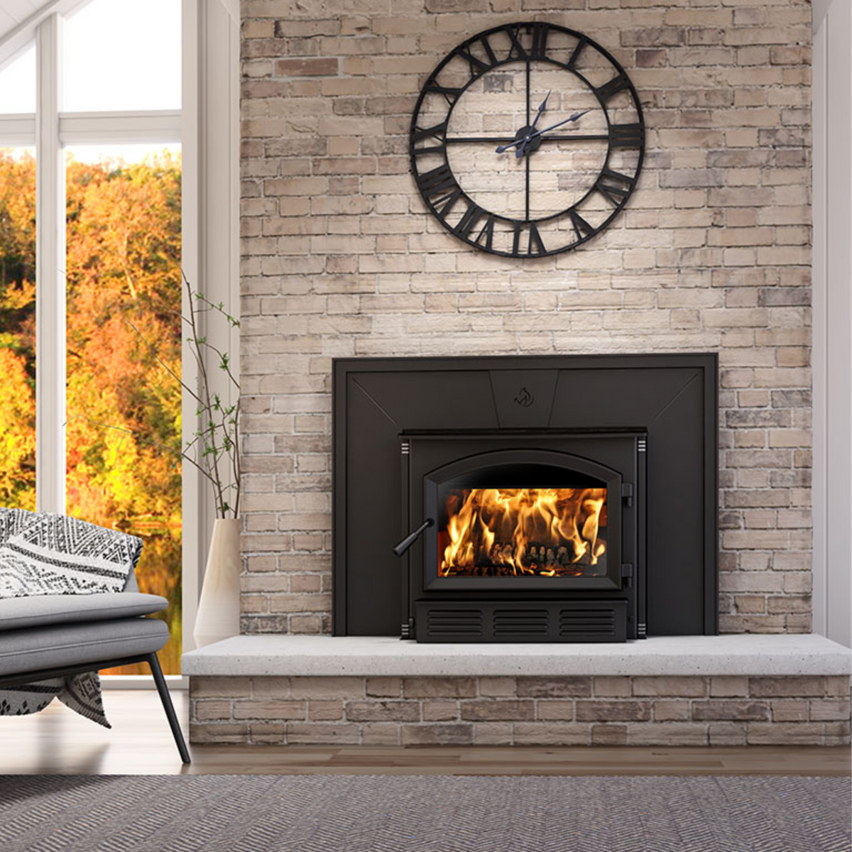 Enerzone Solution 3.5 Wood Insert Bundle — Rise