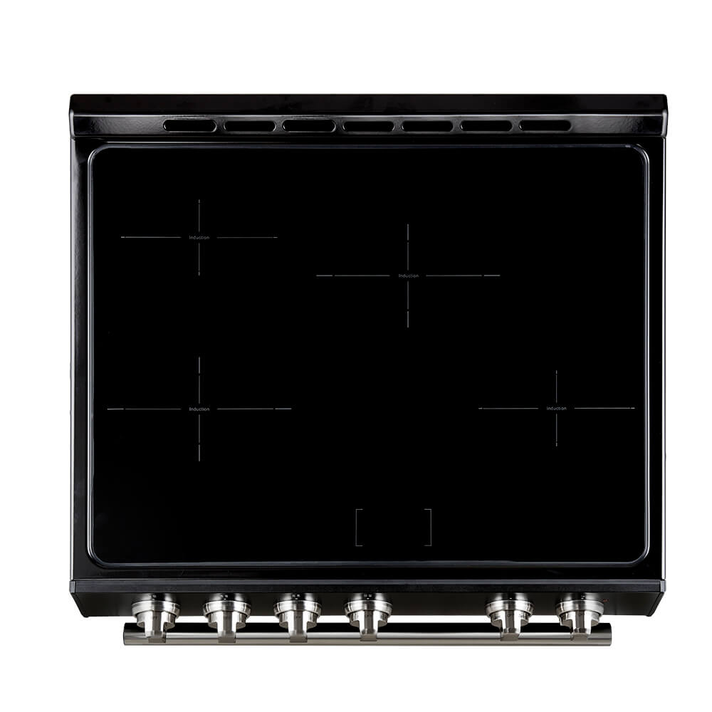 Forno LEONARDO Espresso 30" Electric Induction Range in Black - FFSIN0 — Rise