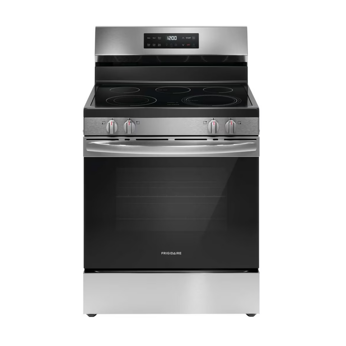 Frigidaire 30" Electric Range with the EvenTemp™ FCRE306CAS — Rise