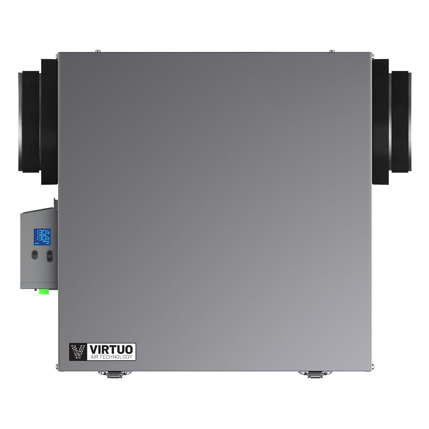 Broan AI Series V150H75NS 150 CFM 75% SRE Side Port HRV with Virtuo Te ...