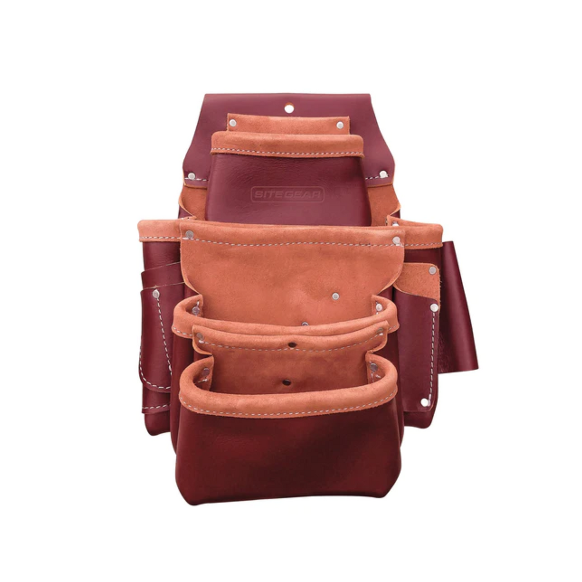 Site Gear SitePro 4-Pouch Pro Leather Fastener Bag — Rise