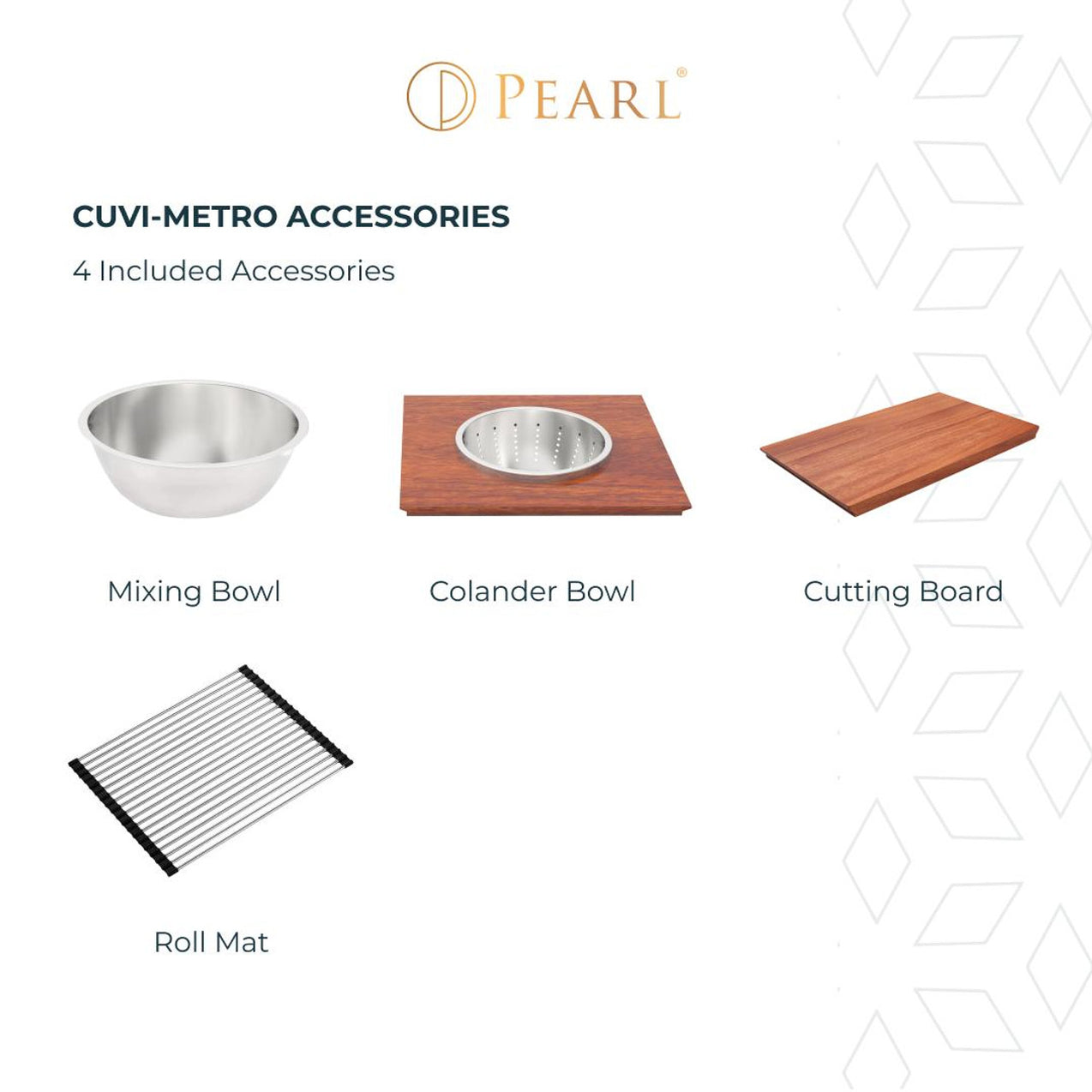 Pearl CUVI - METRO - 16 Gauge Undermount Single Bowl Stainless Steel K ...
