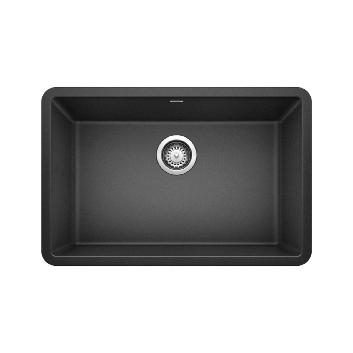 Blanco PRECIS 27 Single Bowl SILGRANIT Undermount Kitchen Sink — Rise