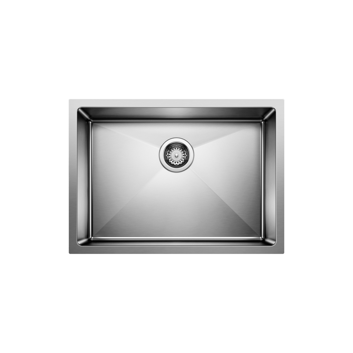 Blanco QUATRUS R15 U 1 Medium Stainless Steel Kitchen Sink — Rise