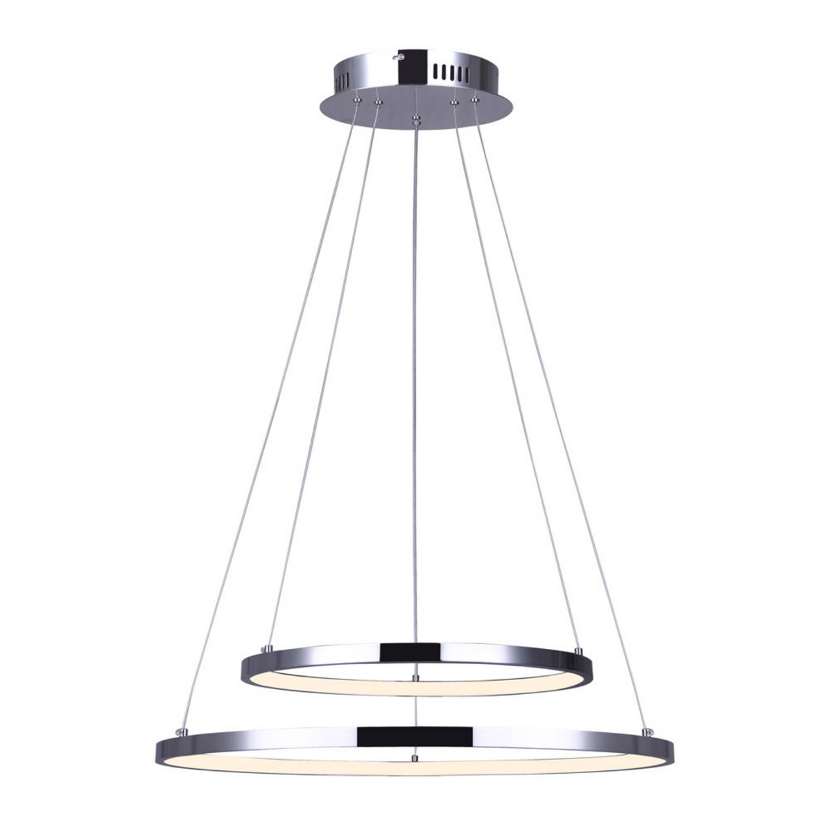 Canarm LEXIE LED Chrome Chandelier — Rise