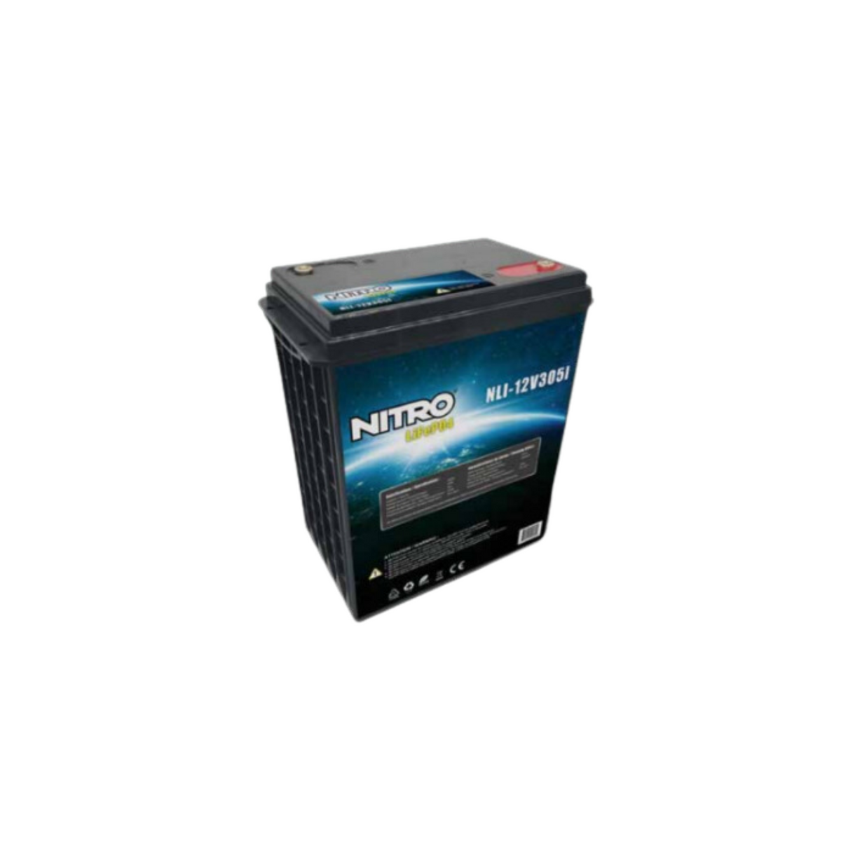 NITRO NLI-12V305I 12.8V 150AH LiFePO4 Battery — Rise