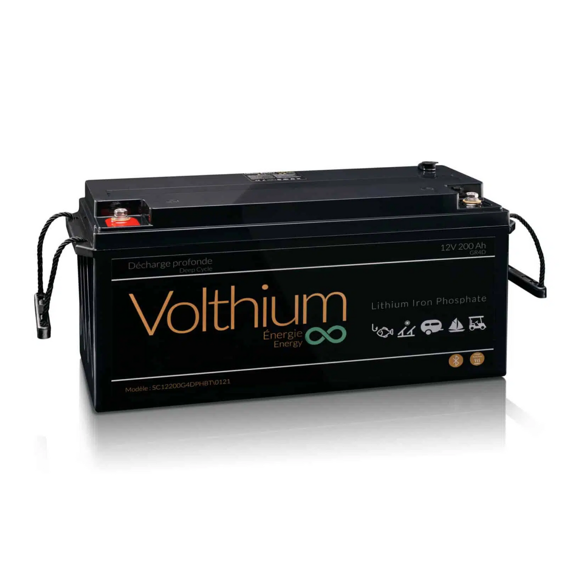 Volthium Battery 12V 200AH - Bluetooth — Rise