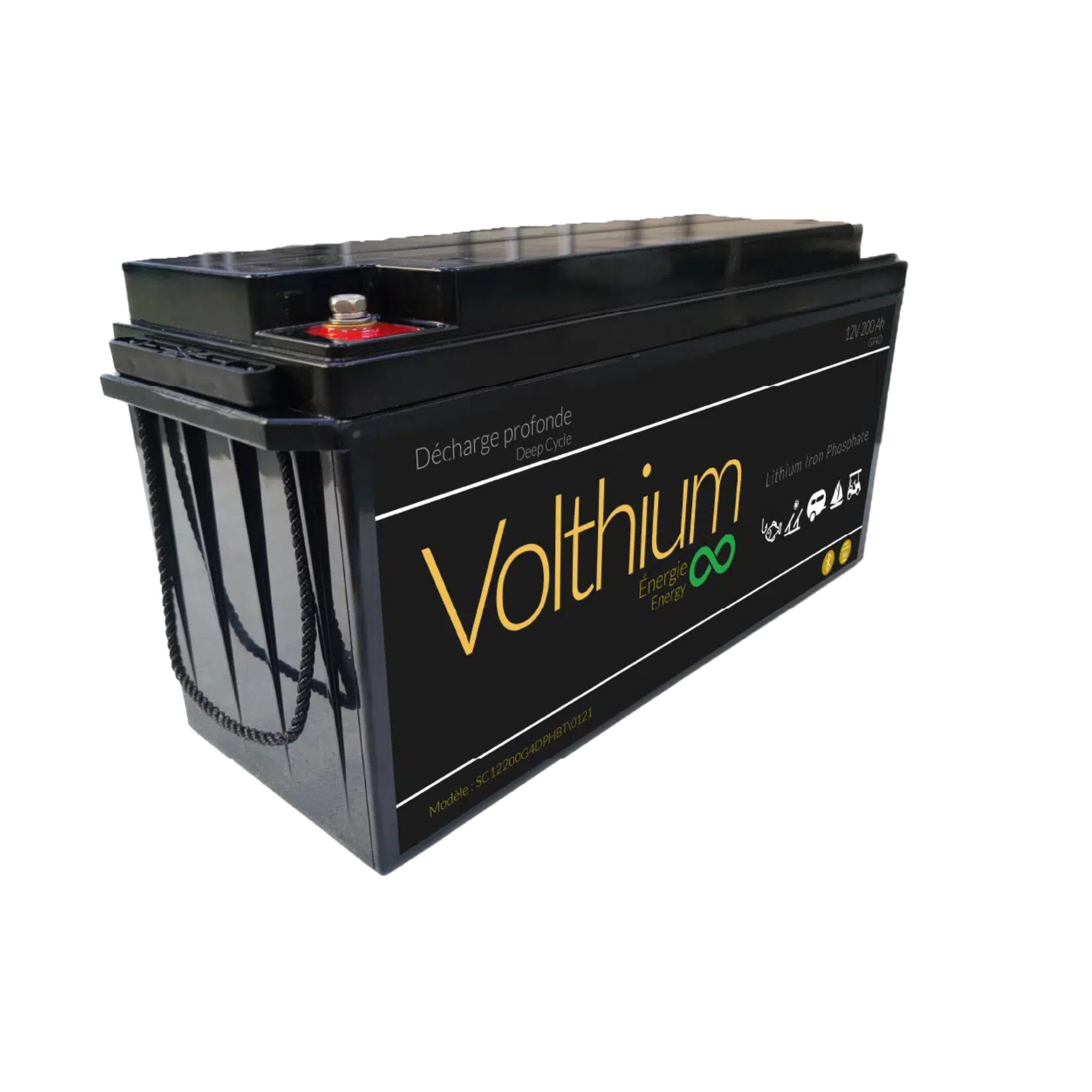 Volthium Battery Aventura 12V 200AH - Bluetooth / Self-Heating — Rise